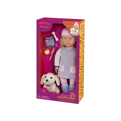 Muñeca Meagan Y Su Perro Golden Our Generation — Los Reyes Magos