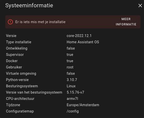 Unhealthy System Setup Failed After HA OS Update Issue 4052 Home