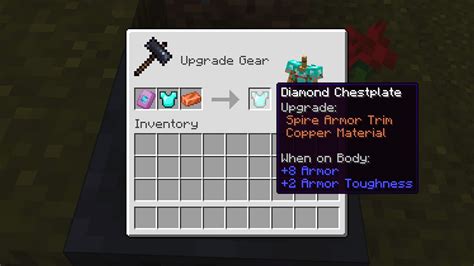 Smithing Template Minecraft