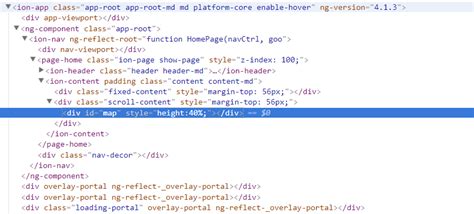 Ionic Framework Google Map Not Displaying In Browser Stack Overflow