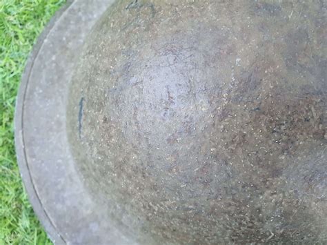 Wwii British Mkii Helmet Dated 1940 Trade In Military