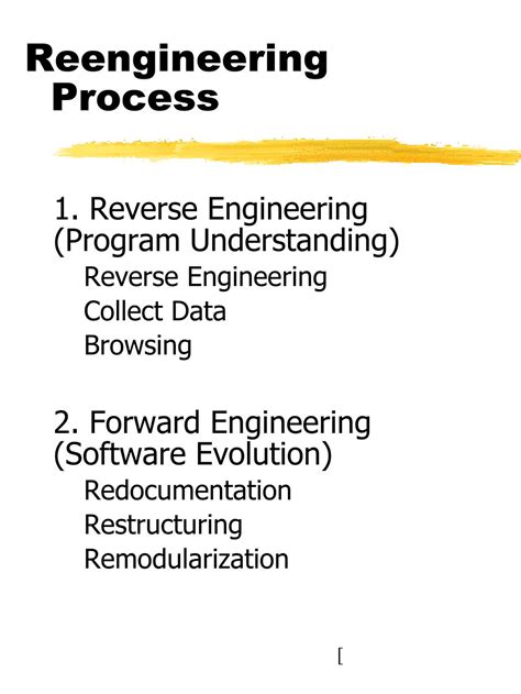PPT Reengineering PowerPoint Presentation Free Download ID
