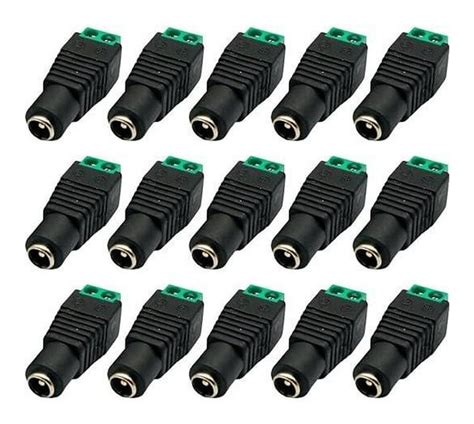 10 Female Dc Connector Plug 12v Barrel Power Jack Adapter Connector For
