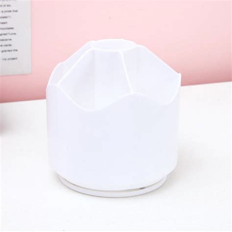 Sdjma 360 Degree Rotatable Pen Holder 6 Slots Office Desk Organizer