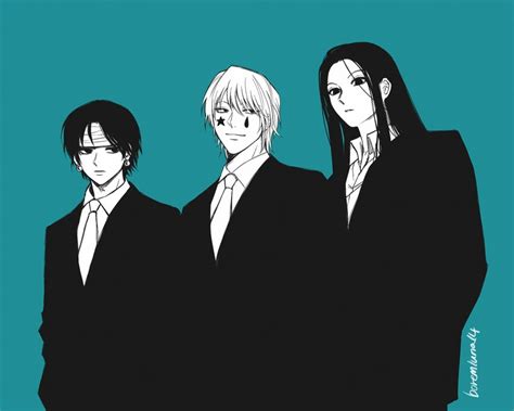 Chrollo Lucilfer Hisoka Morow And Illumi Zoldyck Hunter X Hunter