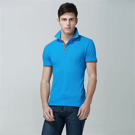 Buy Summer Fashion Brand Polo Shirt Men England Style