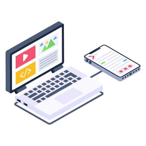 Icono De Programación De Aplicaciones Generic Isometric