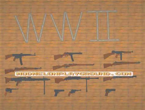Melon Playground Mods Ww2 Weapon Pack Mod For Melon Sandbox Playground