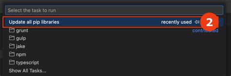 vs code 的 tasks 提升編程效率？實戰更新所有 pip 的 library python 編程．圖表