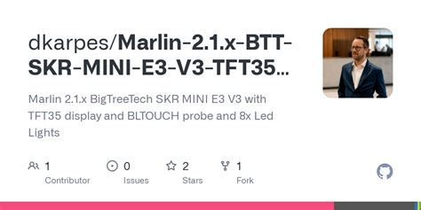 Github Dkarpesmarlin 21x Btt Skr Mini E3 V3 Tft35 Bltouch Marlin 21x Bigtreetech Skr