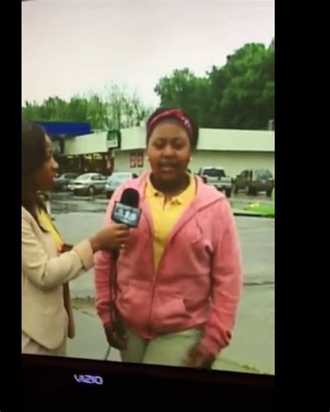 Girl Pees On Herself During A Live Tv Interview