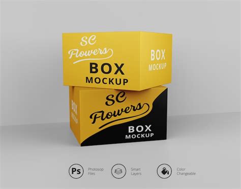 Premium Psd Box Mock Ups