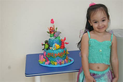 Jcakehomemade Princess Ariel Birthday Cake