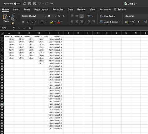Solved Refer To The Data Provided In The Excel File Titled Chegg