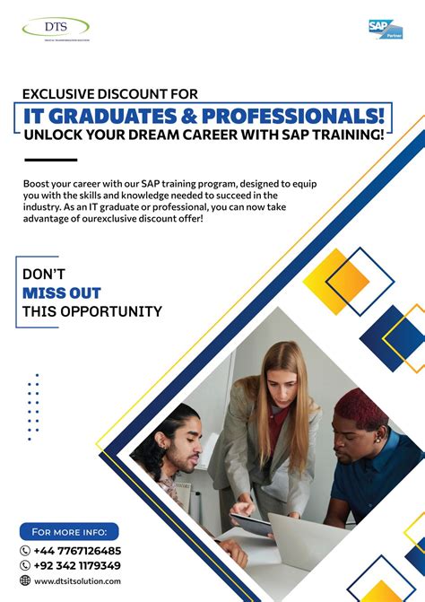 Dts Sap Saptraining Careerboost Exclusivediscount Itgraduates