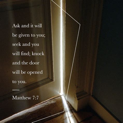 Verse Of The Day Matthew 7 7 KJV Highland Park Baptist Church