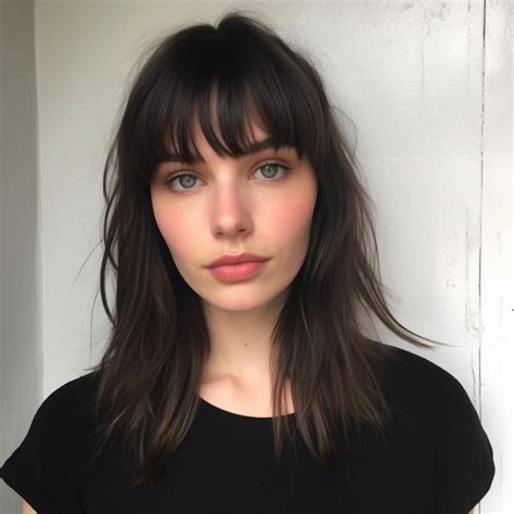 Premium Ai Image Photo Of Side Bangs