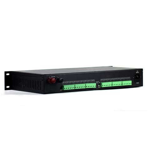 15u 록 마운트 Cctv 카메라 12vdc 10a 168ch 랙 마운트 조절 전원 공급 장치 의 고품질