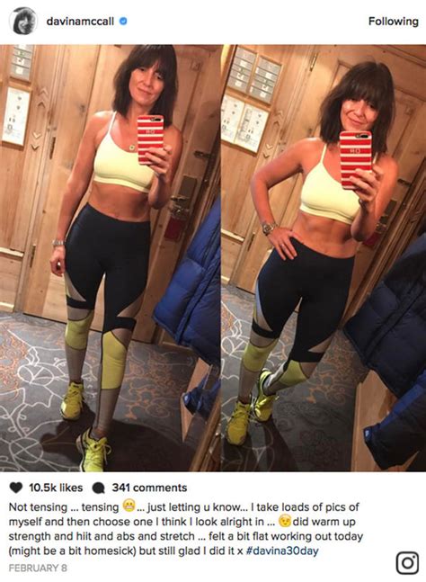 Davina Mccall Almost Spills Out Of Her Top As In Very Busty Throwback