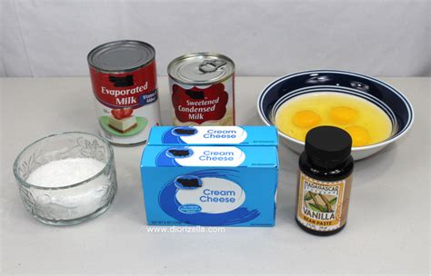 Diorizella En Casa Receta Flan De Queso Quesocrema