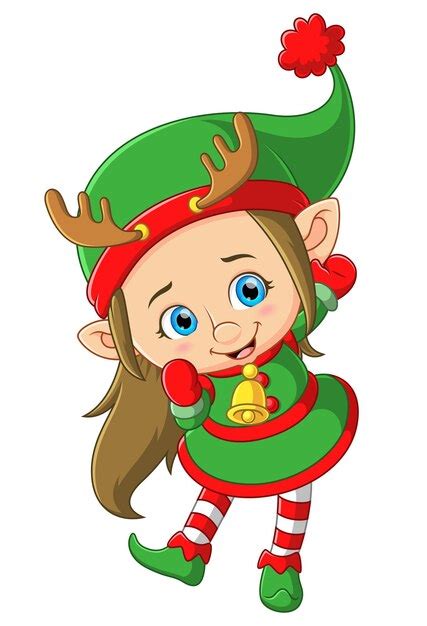 Cute Christmas Elf Watercolor Clipart Christmas Gnome Png 3952543