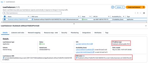 introducing dual stack without public ipv4 application load balancer