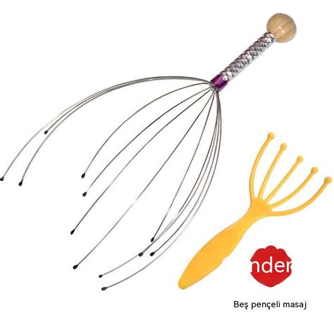 Head Massage Claw Scratching Octopus Five Claw Head Massager Scratching
