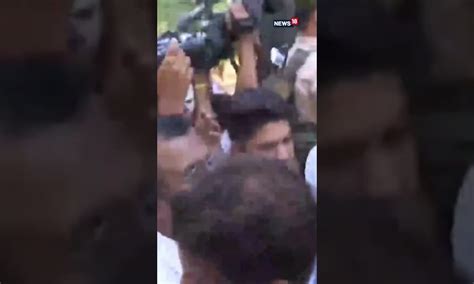 Atiq Ahmad News Today Atiq Ahmed Steps Out Of Sabarmati Jail Uttar