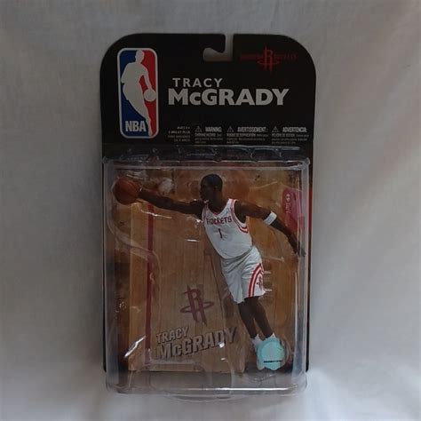 Mcfarlane Nba Figures Other Mcfarlane Nba Series 6 Tracy Mcgrady Houston Rockets White