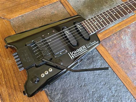 hohner steinberger headless g3 tremolo 1980s black reverb