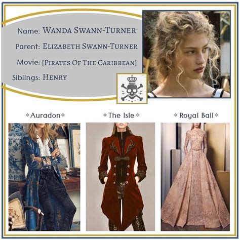 Descendants Ocs On Instagram Wanda Daughter Of Elizabeth And Will