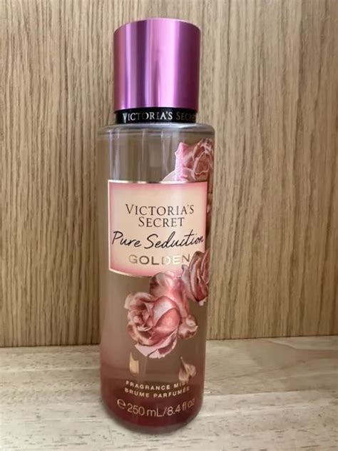 VICTORIAS SECRET PURE Seduction Golden Fragrance Mists Body Spray