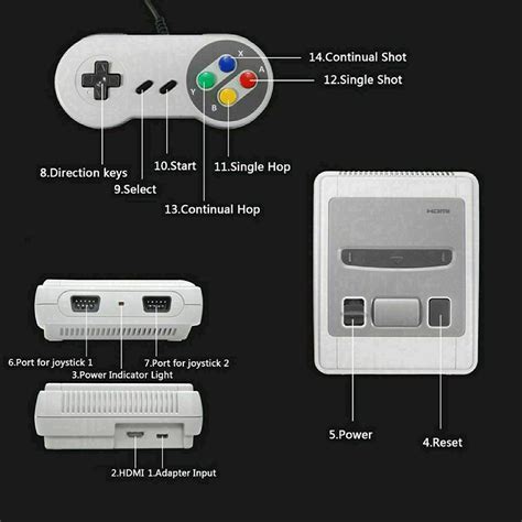 In Retro Classic Mini Game Console TV HDMI With Controler Gamepad