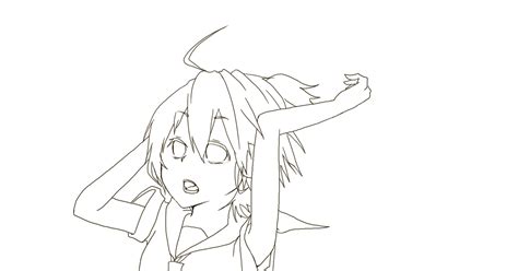 むしろ塗ってください。 線画 Murayama Nekoのイラスト Pixiv