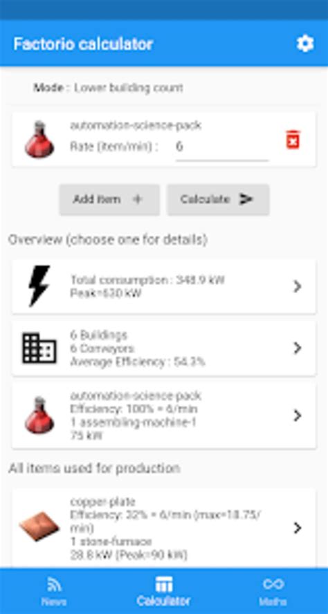 Factorio Calculator For Android Download