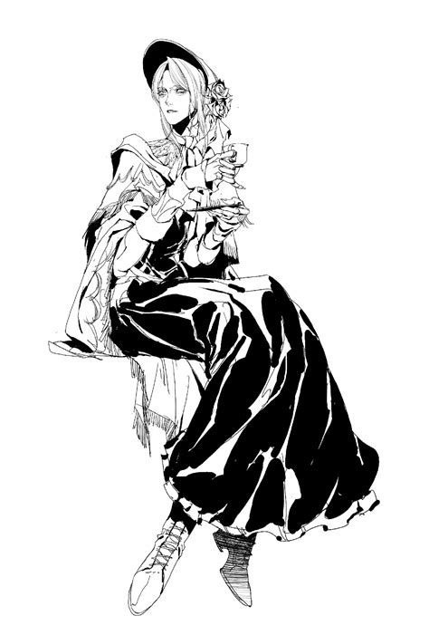 배경 화면 애니메이션 소녀들 단색화 미니멀리즘 간단한 배경 흰색 배경 그림 1080x1598 A2840551845 2197963 배경 화면