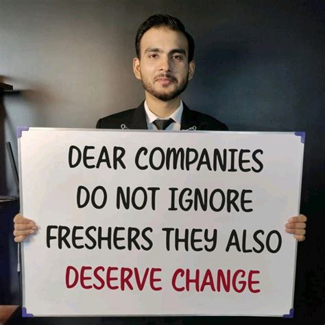 Dinkar Kumar Singh On Linkedin Freshers Agree