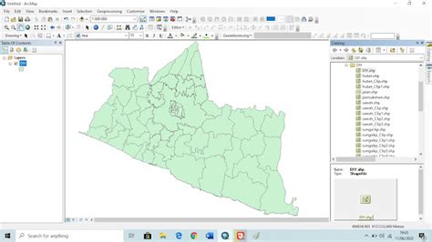 Penambahan Atribut Peta Pada ArcGIS 10 3 Lia Pedia