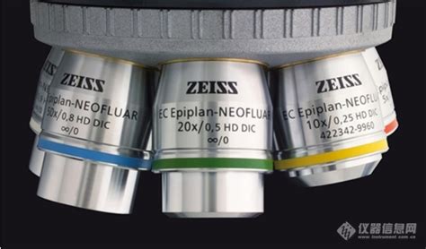 Zeiss 显微镜物镜参数价格 仪器信息网