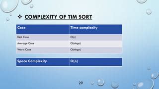 Tim Sort Presentation Pdf Programming Languages Computing