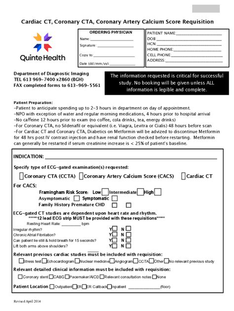 Fillable Online Request For Ct Scan Consultation Fax Email Print