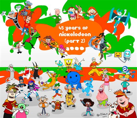 45 Years Of Nickelodeon Part 2 By Afrootaku917 On Deviantart