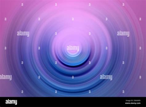Abstract Image Concentric Circles Around Central Point Flash Light Designer Background Stock