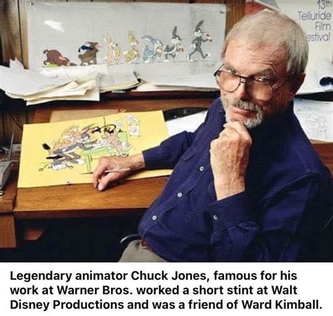Famed Animator Chuck It All Started With Walt Disney Facebook