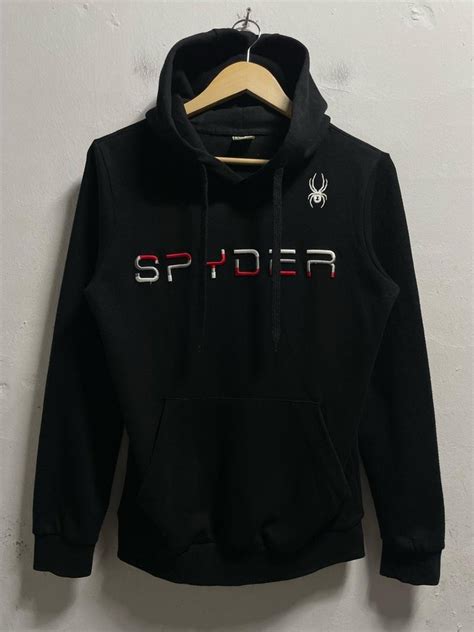 55 66 Spyder 스파이더 빅로고 레터링 로고 세컨웨어 헬로마켓