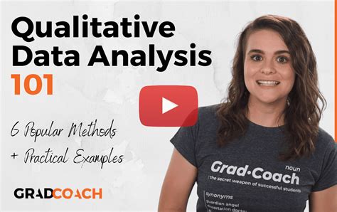 Qualitative Data Analysis Methods Top 6 Examples Grad Coach