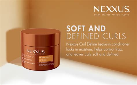 Nexxus Curl Define Leave In Conditioner For Curly Hair With Proteinfusion Curl