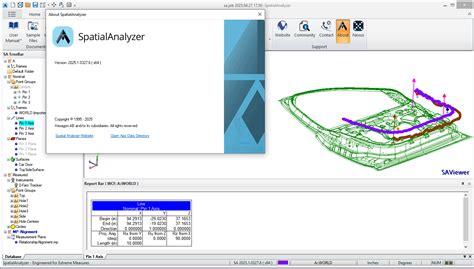 Spatialanalyzer 20252 مترولوژی سه بعدی صنعتی Engpedia
