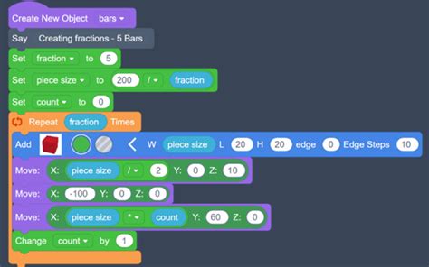 Fraction Action With Coding 6 Steps With Pictures Instructables