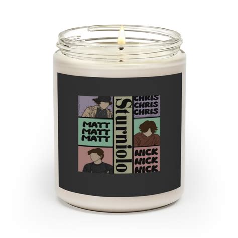 Sturniolo Triplets Let S Trip Matt Nick Chris 2 Scented Candles Sold